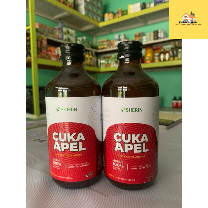 Jual Cuka Apel Sherine 320Ml | Shopee Indonesia