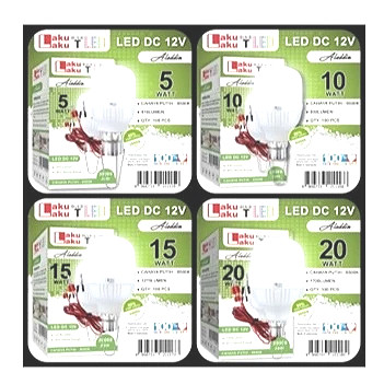 Jual LAMPU LED AKI ACCU DC 12V 12VOLT KAPSUL LAKU LAKU ALADIN BULB T ...