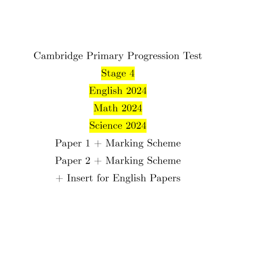 Jual [Hardcopy] Bundle Cambridge Primary Progression Stage 4 English ...