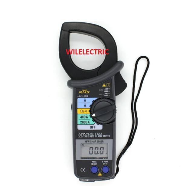 Jual Kyoritsu Digital Clamp Klem Meter Tang Amper Ampere 2002 PA ...