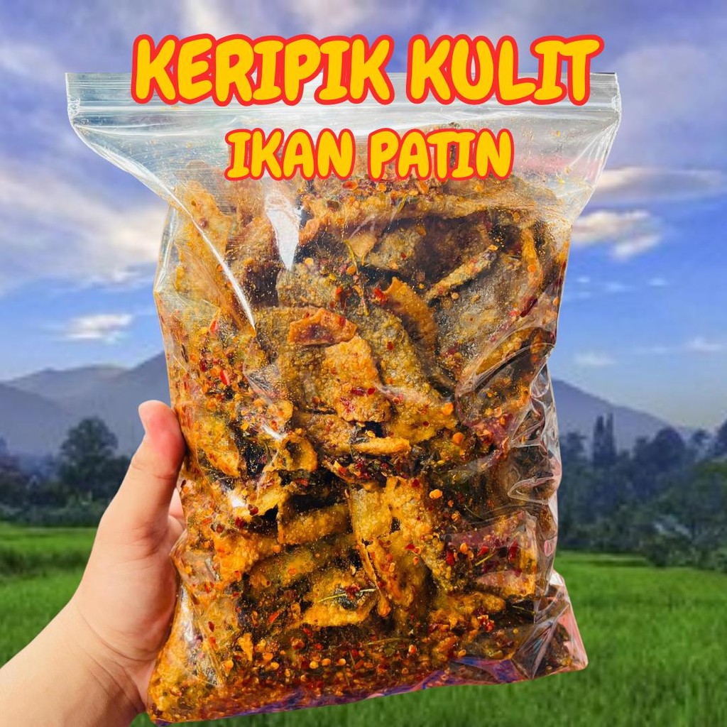 Jual KERUPUK KULIT IKAN PATIN PREMIUM KHAS MEDAN 600 GRAM / KERIPIK ...