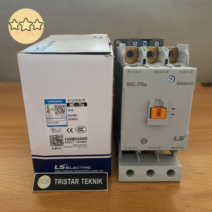 Jual MC75 MC-75 KONTAKTOR MC 75A 75 Contactor LS MC-75a MC75a GMC-75 ...