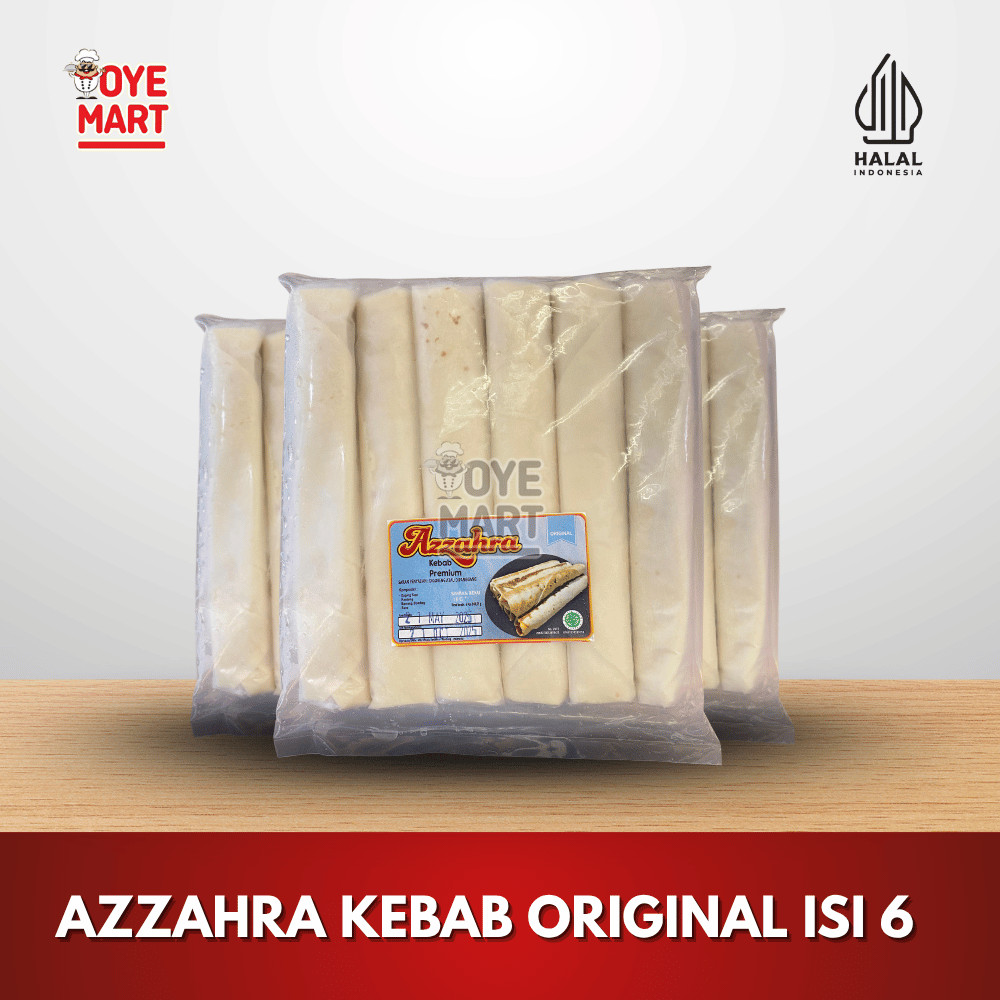 Jual AZZAHRA KEBAB MINI RASA ORIGINAL ISI 6/KEBAB FROZEN | Shopee Indonesia