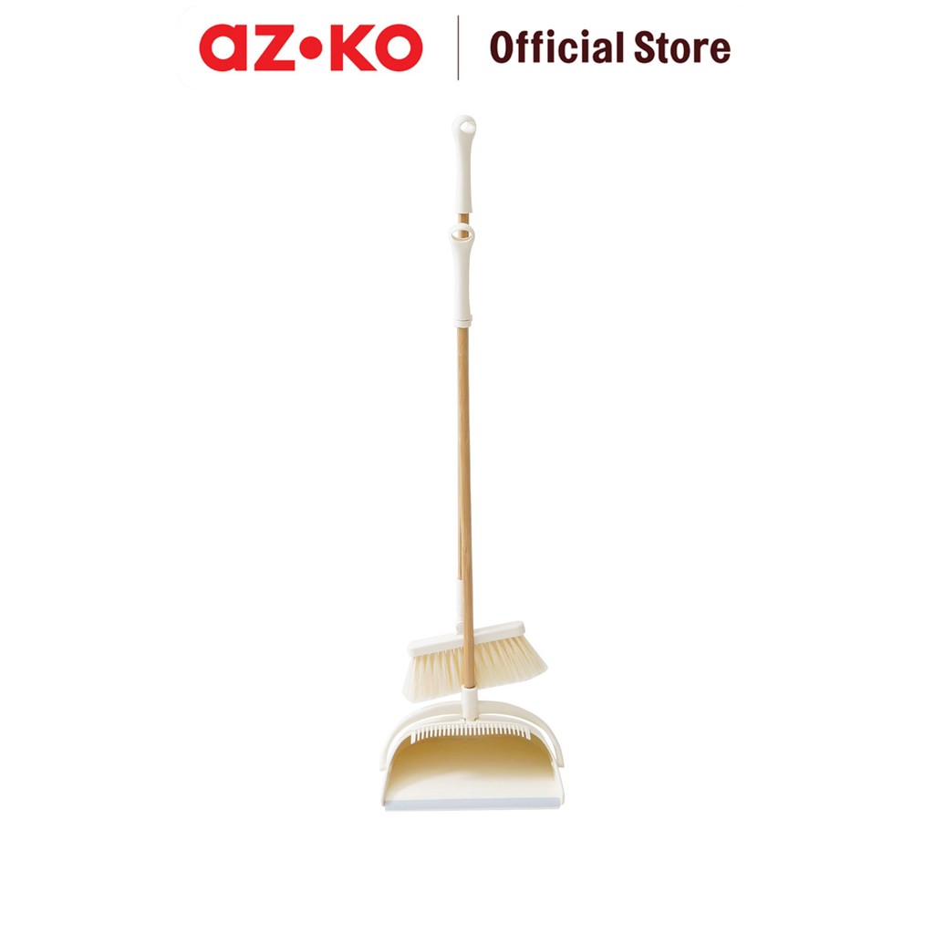 Jual AZKO Proclean Set Sapu Dan Pengki - Krem Beige/Cokelat Floor ...