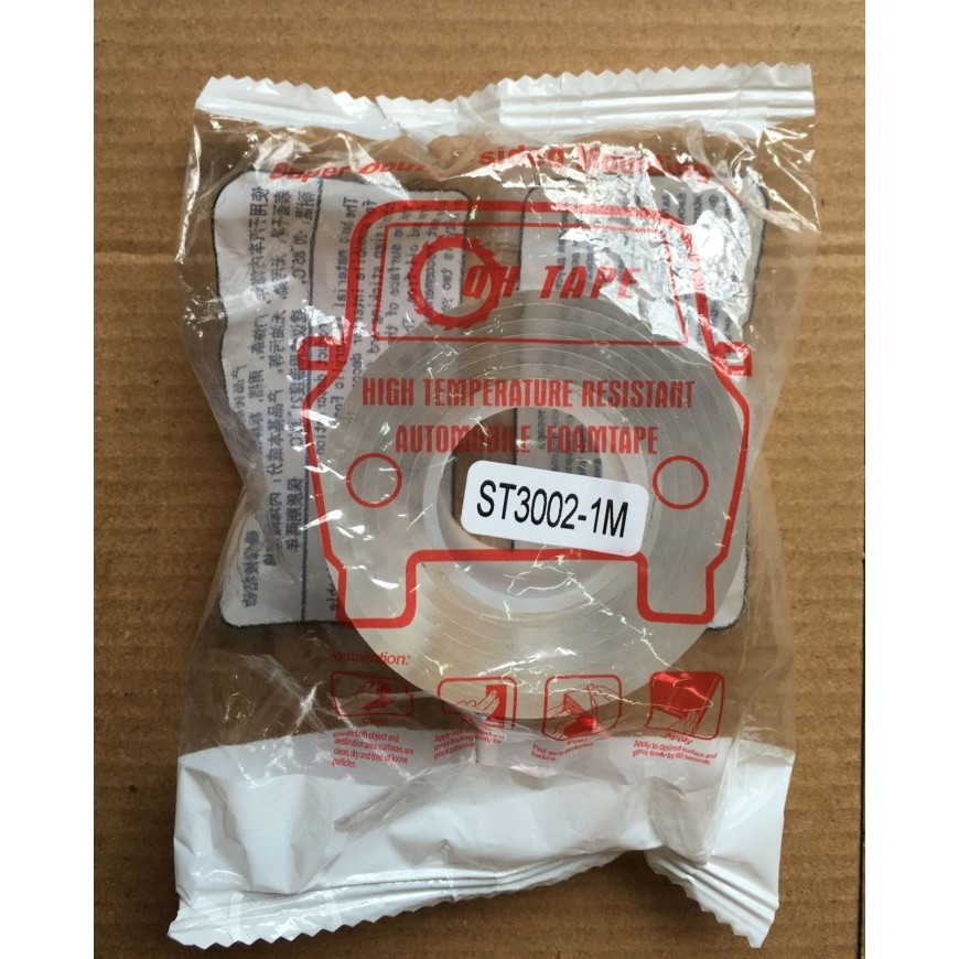 Jual GN99 Super Double Side Tape Transparan/Selotip Dua Sisi Super NANO 1M | Shopee Indonesia