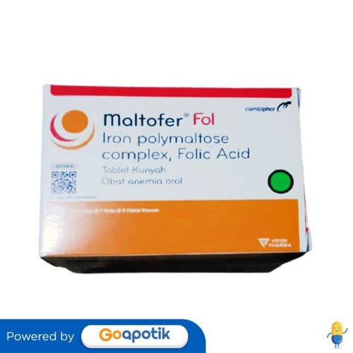 Jual Maltofer Fol Box 30 Tablet Kunyah | Shopee Indonesia