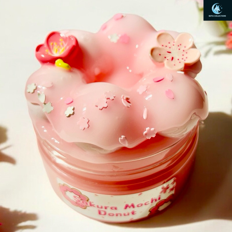 Jual ZENIN Sakura Mochi Donut Slime DIY | Shopee Indonesia