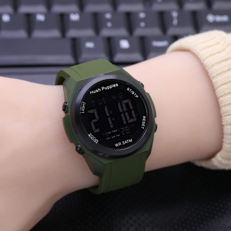 Jual [HARGA SPESIAL] Promo Jam Tangan Wanita Rubber Digital LED Hush ...