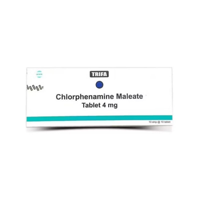 Jual CTM / Chlorphenamine Maleate 4MG TRIFA 𝟏 𝐊𝐎𝐓𝐀𝐊 𝐈𝐒𝐈 𝟏𝟎𝟎 𝐓𝐀𝐁𝐋𝐄𝐓 ...