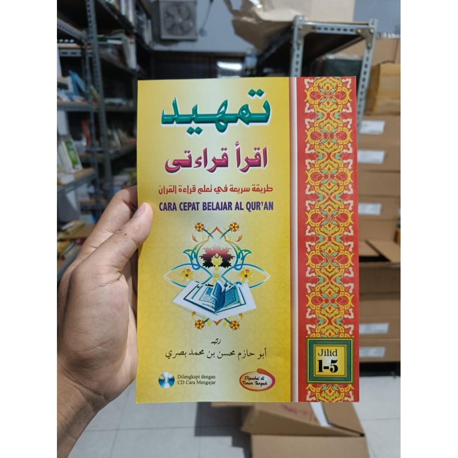 Jual Buku Tamhid iqro Qiroati Jilid 1-5 - Cara Cepat Belajar Al Qur'an ...