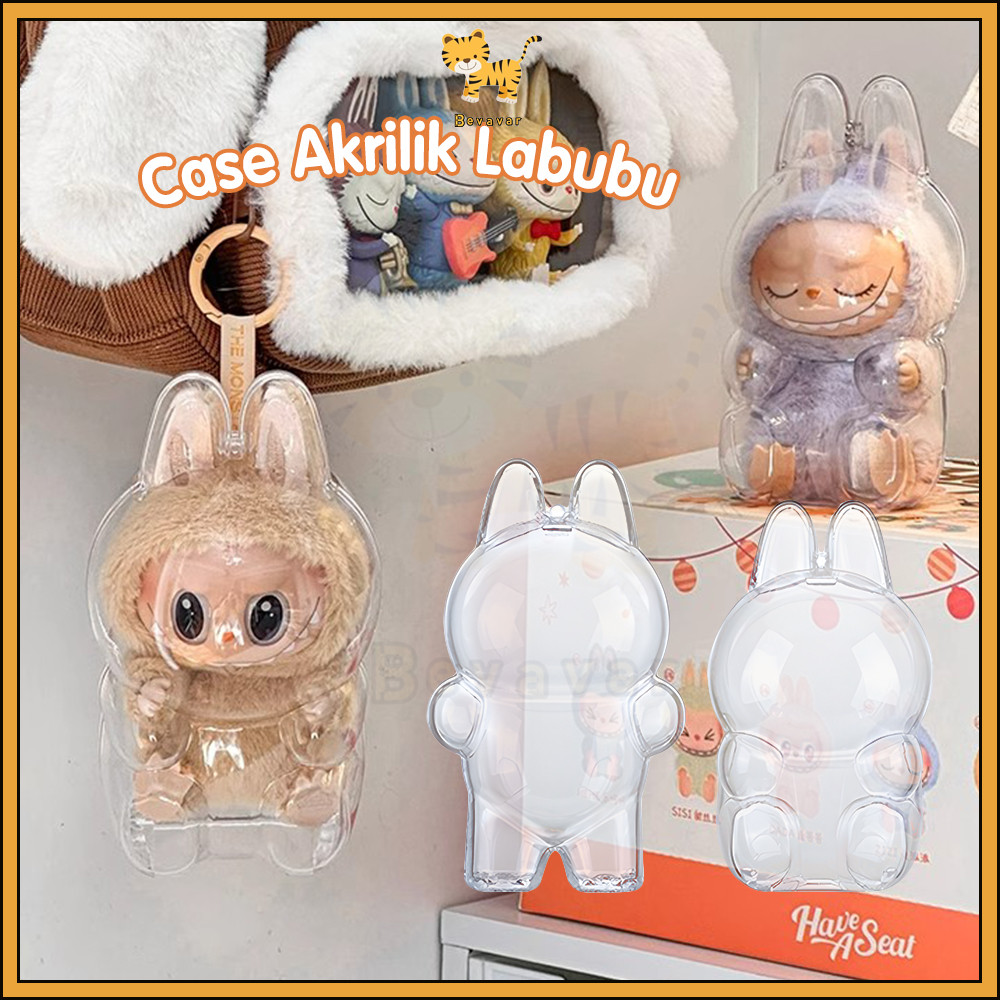 Jual ID Bevavar Casing Labubu V2 V1 Transparent Pelindung Boneka LABUBU ...