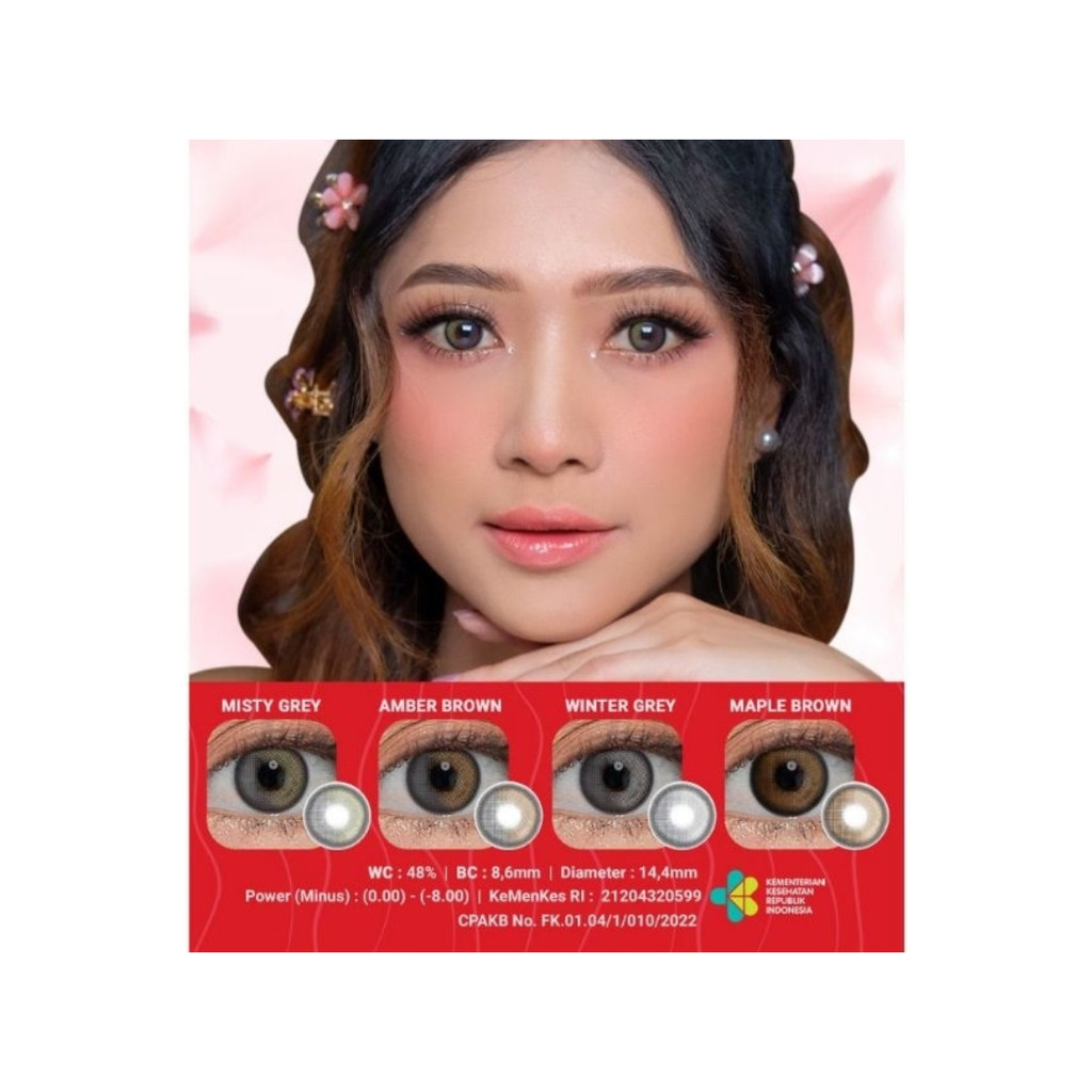 Jual Living Color Cherish Softlens - MINUS & NORMAL by Irislab | Shopee ...