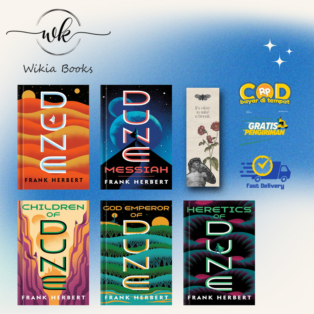 Jual BUNDLE / COMPLETE Dune Series Set (6 Books) Dune | Dune Messiah ... Jual BUNDLE / COMPLETE Dune Series Set (6 Books) Dune | Dune Messiah ...