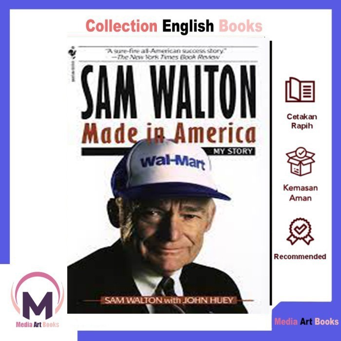 Jual Sam Walton: Made In America - Sam Walton (English) | Shopee Indonesia