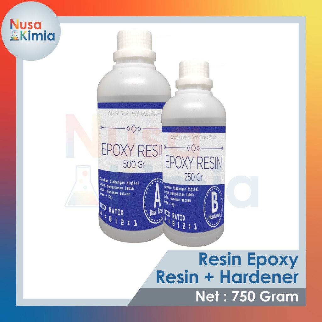 Jual SE45R Epoxy Resin Bening 750 Gram | Shopee Indonesia