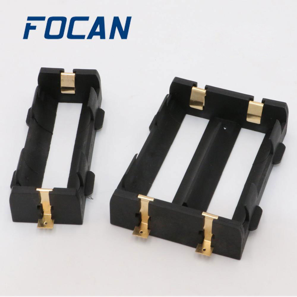 Jual 1x2x 26650 SMT Battery Holder SMD Cell Box Storage Case Container ...
