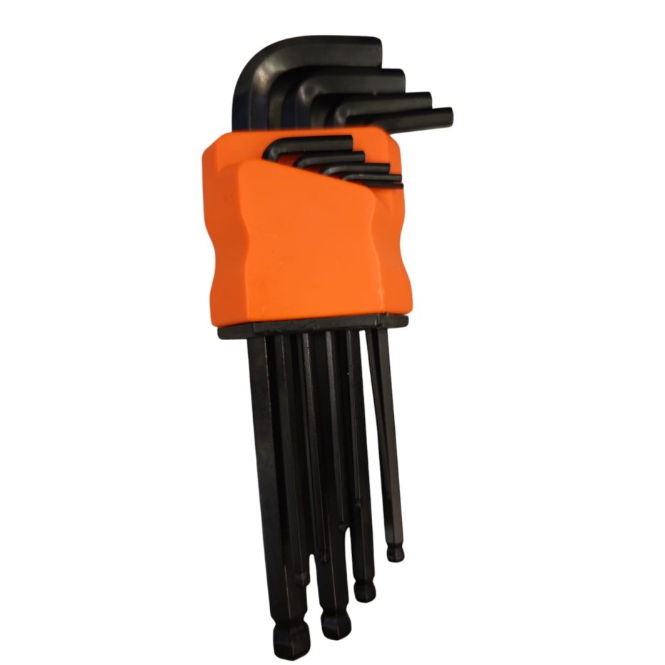 Jual Kunci L Hexagonal 1 Set isi 9pcs 9in1 MM Panjang Kunci Set L Alat ...