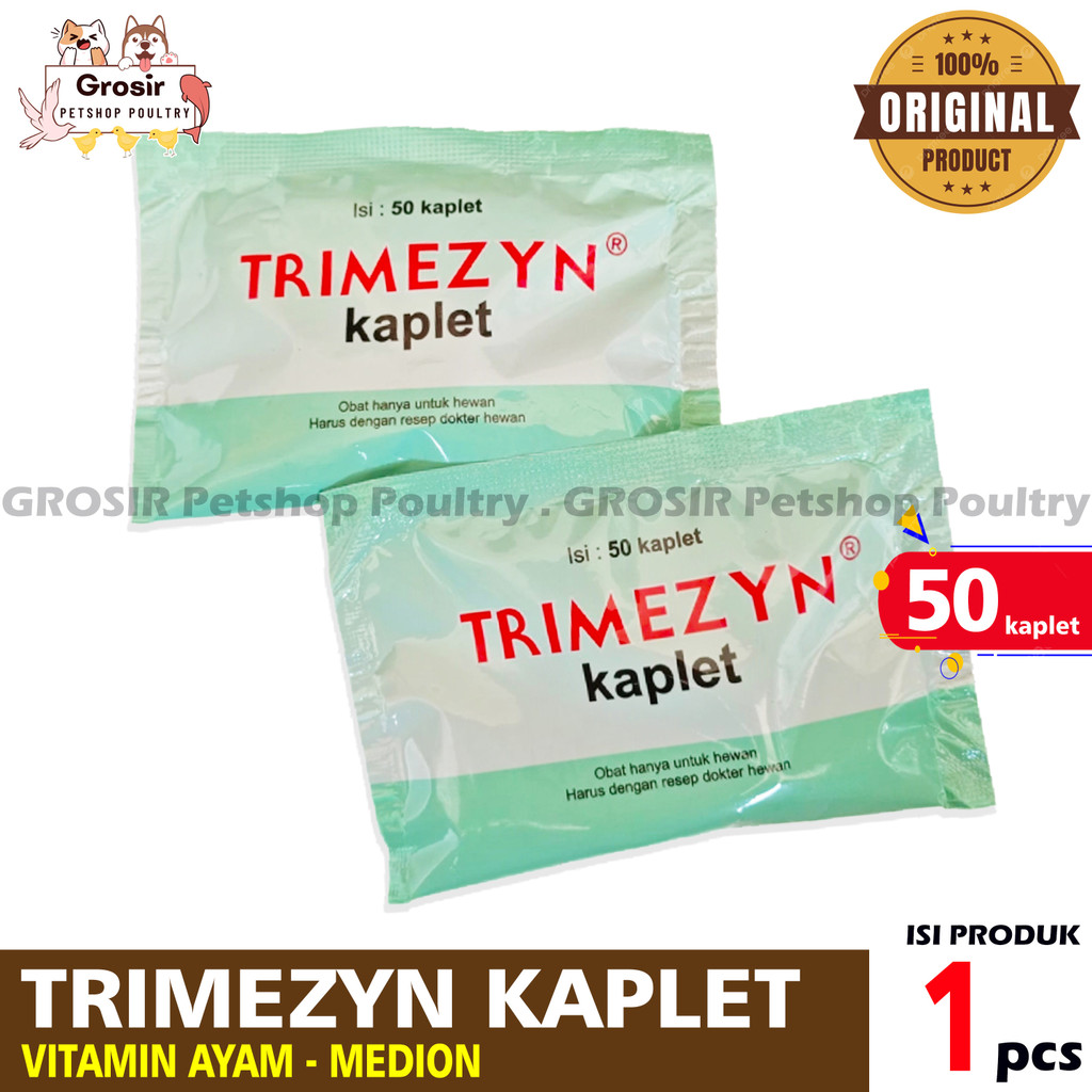 Jual TRIMEZYN KAPLET TRIMIZIN KAPLET Isi 50 KAPSUL - Obat Snot Ngorok ...