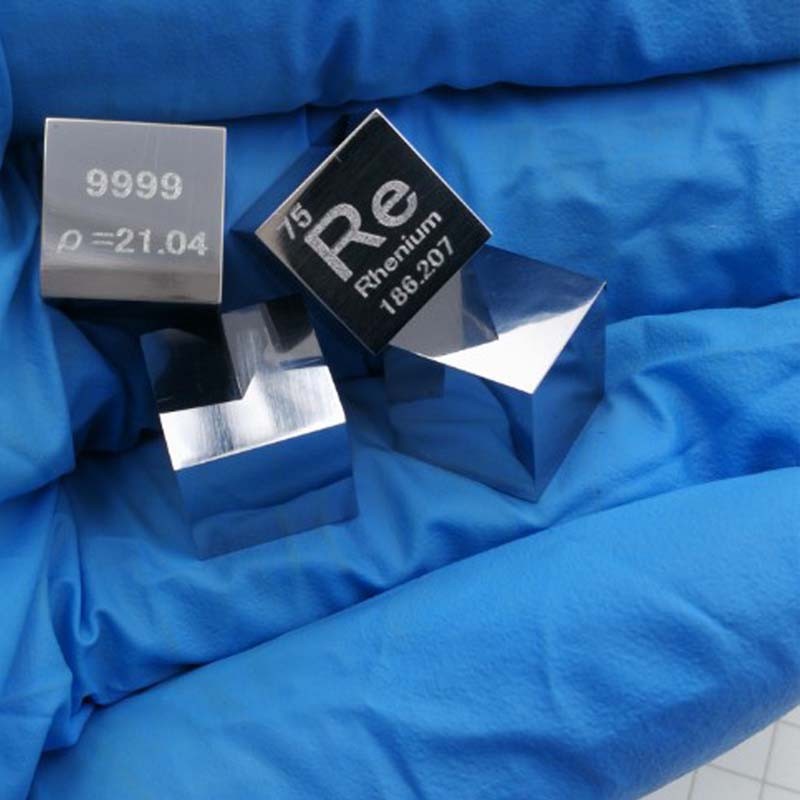 Jual 10mm Rhenium Re Cubic Periodic Table Cube 99.99% Pure Rhenium ...