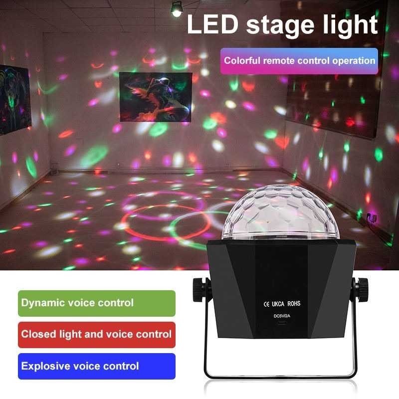 Jual [AURORA] BEATIFIC Lampu Sorot LED Beam Spotlight Disco Ball Glow ...