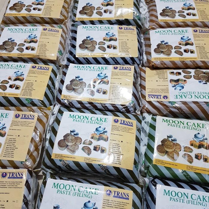 Jual filling mooncake moon cake trans paste 1kg / isian kue bulan ...