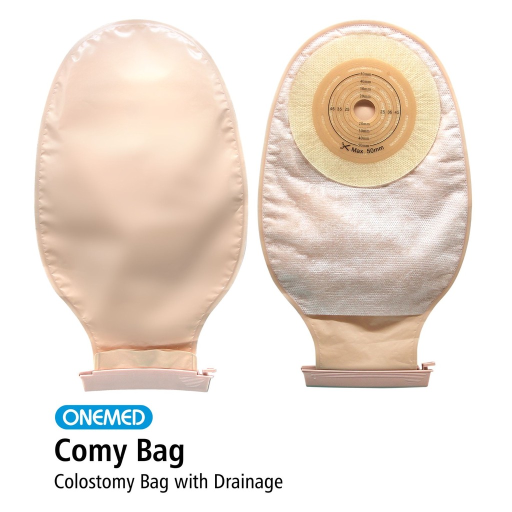 Jual ONEMED Colostomy Bag Kantong Kolostomi Comy Bag Drainage PCS OJB ...