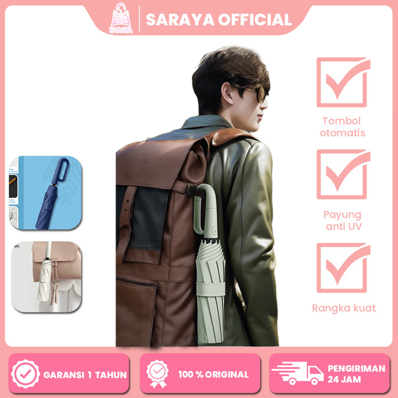 Jual Payung Gagang Cincin Portabel/PAYUNG LIPAT ANTI UV SINAR MATAHARI ...