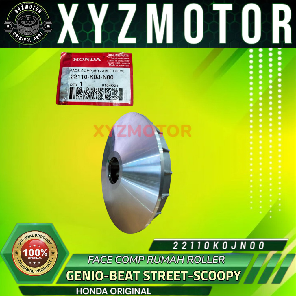 Jual FACE COMP RUMAH ROLLER HONDA GENIO BEAT STREET LED 22110-K0J-N00 ORIGINAL | Shopee Indonesia