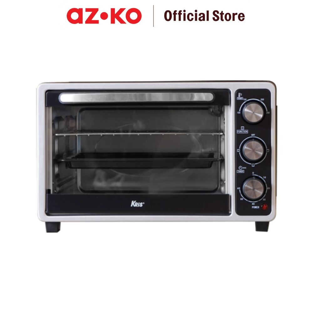 Jual AZKO Kris 21 ltr Oven Toaster 1000 watt - Hitam Penghangat Makanan ...