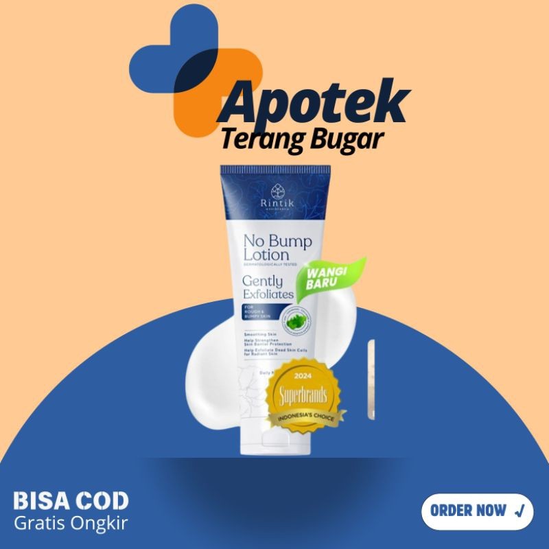 Jual LOTION RINTIK NO BUMP LOTION - SKINCARE TUBUH KULIT BERUNTUSAN ...