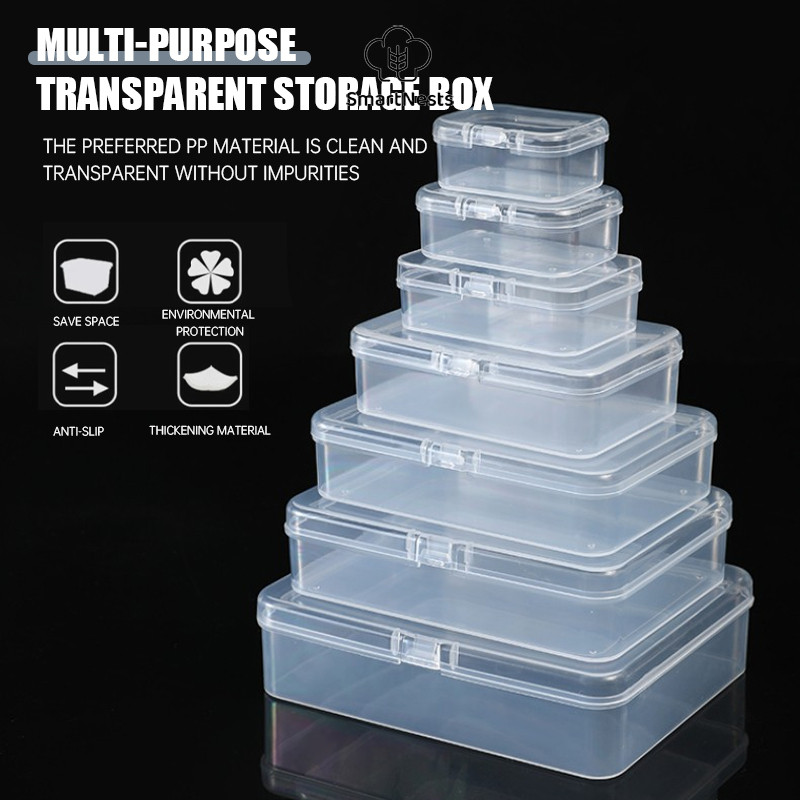 Jual Plastic Storage Box Kotak Plastik PP Penyimpanan Kecil Serba Guna ...