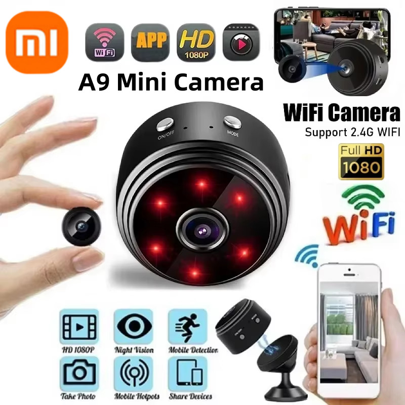 Jual Xiaomi A9 Mini Camera1080P WiFi Original Monitoring Security ...