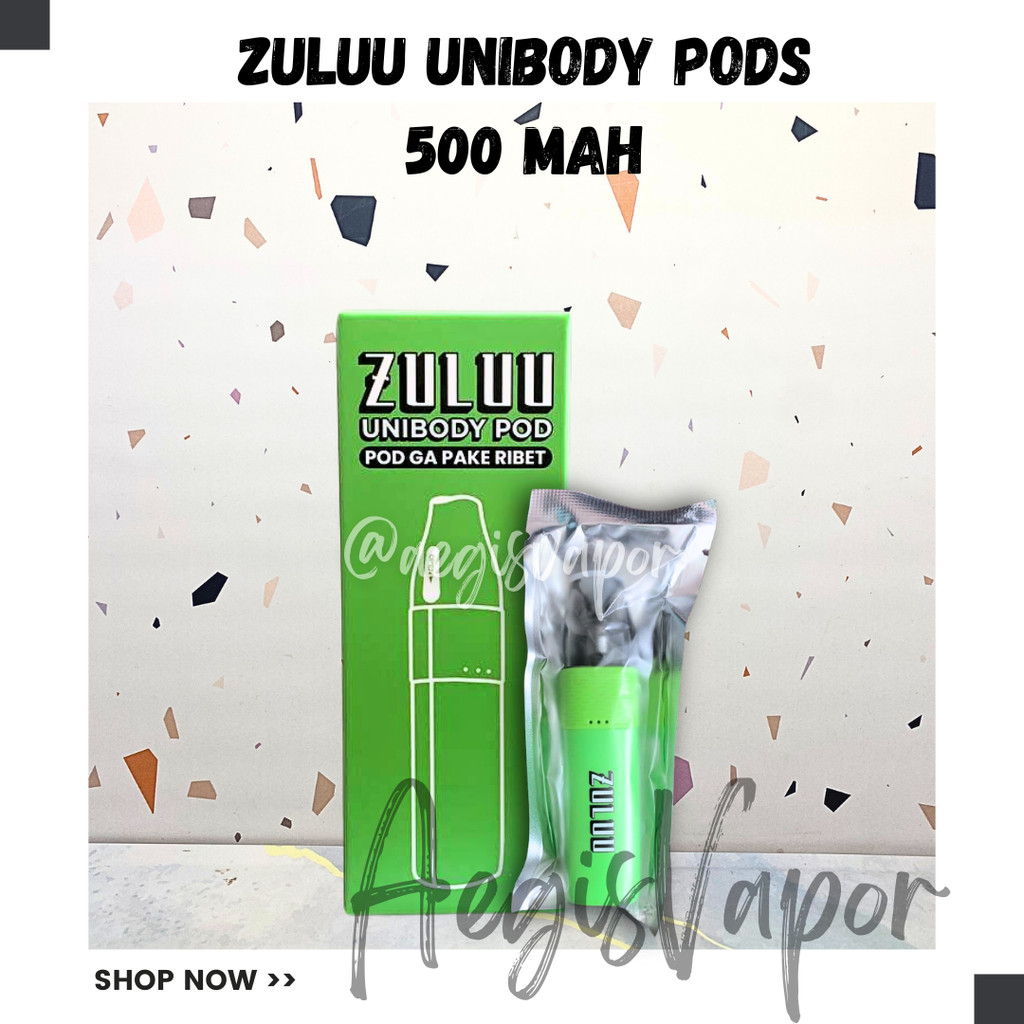 Jual Zuluu Unibody Green Pod Only | Shopee Indonesia