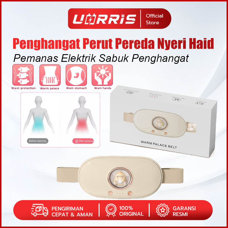 Jual UORRIS Penghangat Perut Pereda Nyeri Haid Bantal Pemanas Elektrik ...