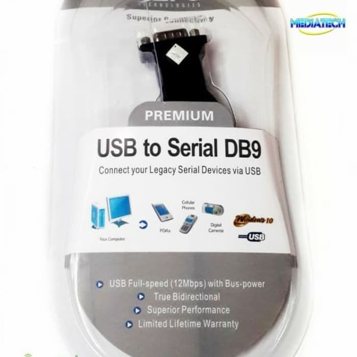 Jual Kabel Converter USB To RS232 Serial DB 9 BAFO Premium SSK | Shopee ...