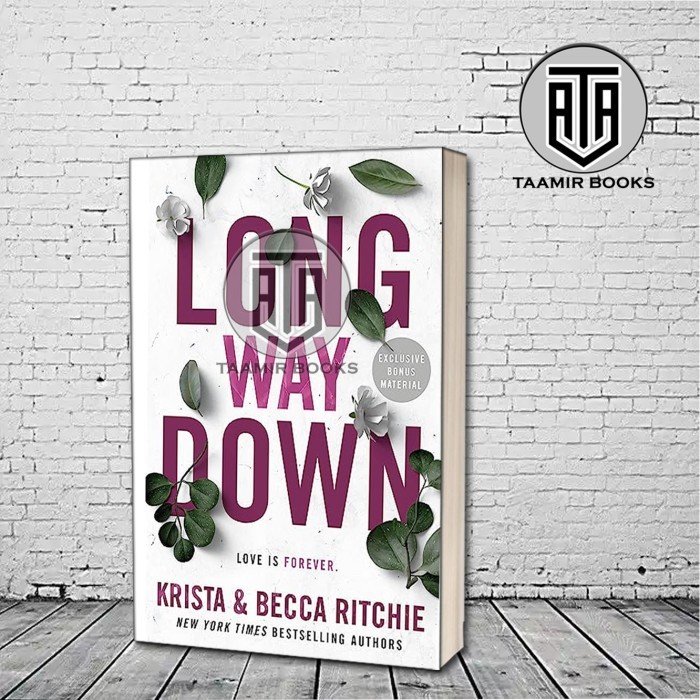 Jual Long Way Down : A Book by Becca Richie and Krista Ritchie | Shopee ...