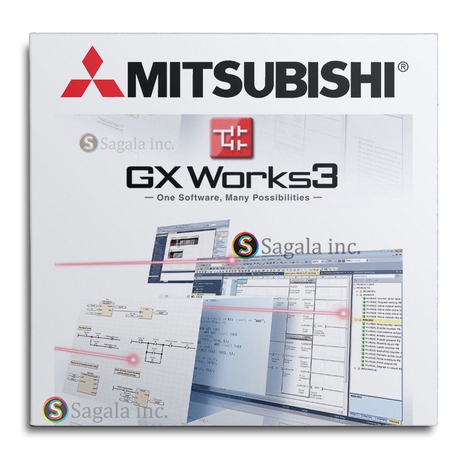 Jual Software - GX work 3 GX work 2 GX Developer 8 PLC mitsubishi | Shopee Indonesia