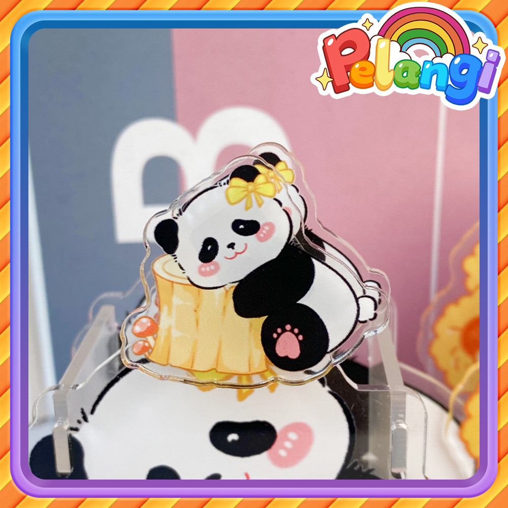 Jual Klip Penjepit Kertas panda Pemegang catatan lucu gaya ins Klip dua ...