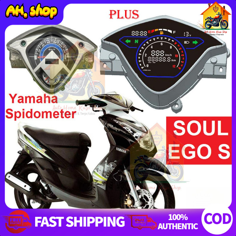 Jual Speedometer Mio Soul Karbu Egos Yamaha Digital LED Motor ...