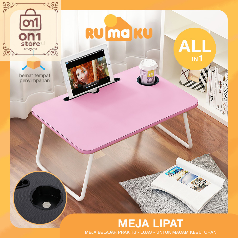 Jual Meja Belajar Murah / Rumaku Meja Belajar Laptop Lesehan Portable ...