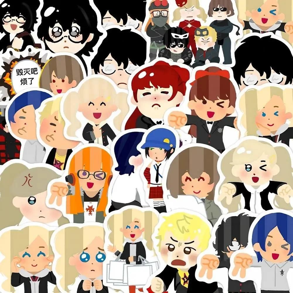 Jual Person Irasutoya collab Sticker Amamiya Ren Akechi Goro Stickers ...
