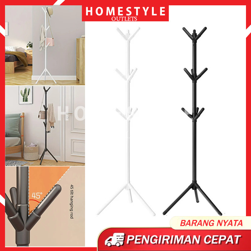 Jual Stand Hanger Gantungan Baju Stand Hanger Topi Hanger Portable ...