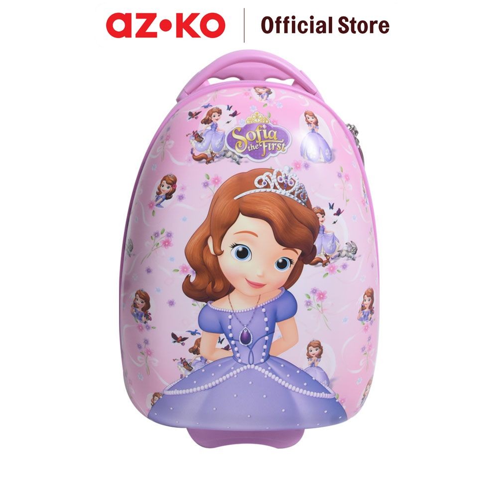 Jual AZKO Disney 16 inci Koper Anak Pc & Abs Egg Sophia - Ungu Trolley ...