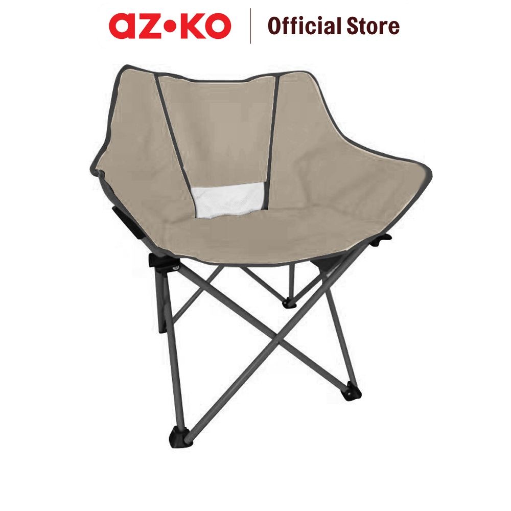 Jual AZKO Soleil Kursi Lipat - Krem Beige Folding Chair Portable Kursi ...