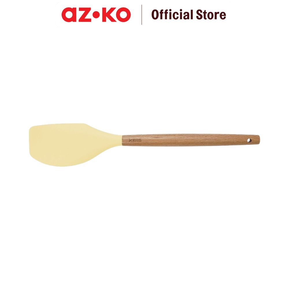 Jual AZKO Kris Spatula Silikon - Krem Beige Sendok Penggoreng Food ...