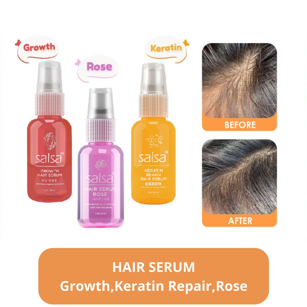 Jual Salsa Hair Serum Spray 80ml | Shopee Indonesia
