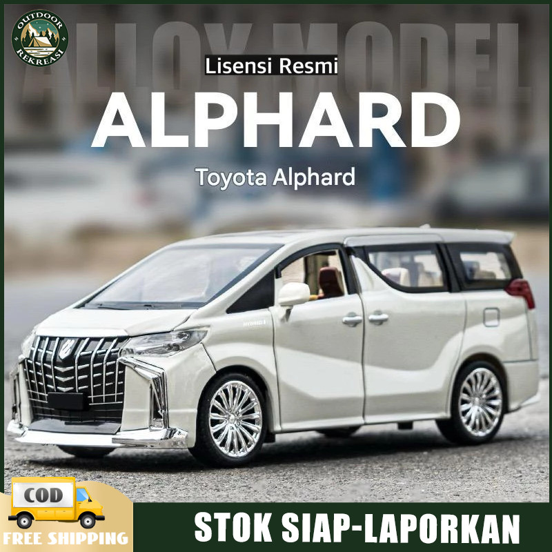 Jual Mainan Mobil Diecast Lexus Alphard LM300H 1:32 TWH Toyota ALPHARD ...