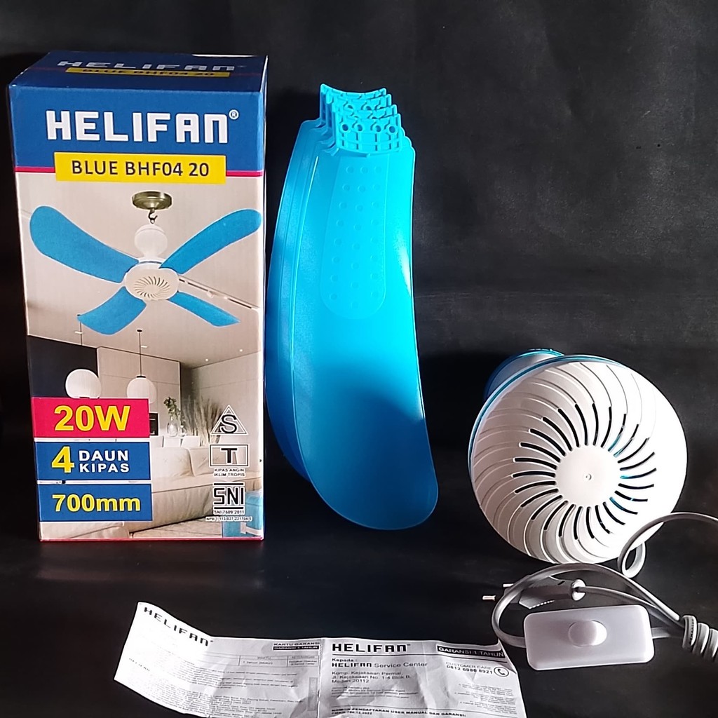 Jual Kipas Angin Gantung Hyperlite By Arashi BHF04 Helifan 4 / 5 Baling-Baling Garansi 100% ...