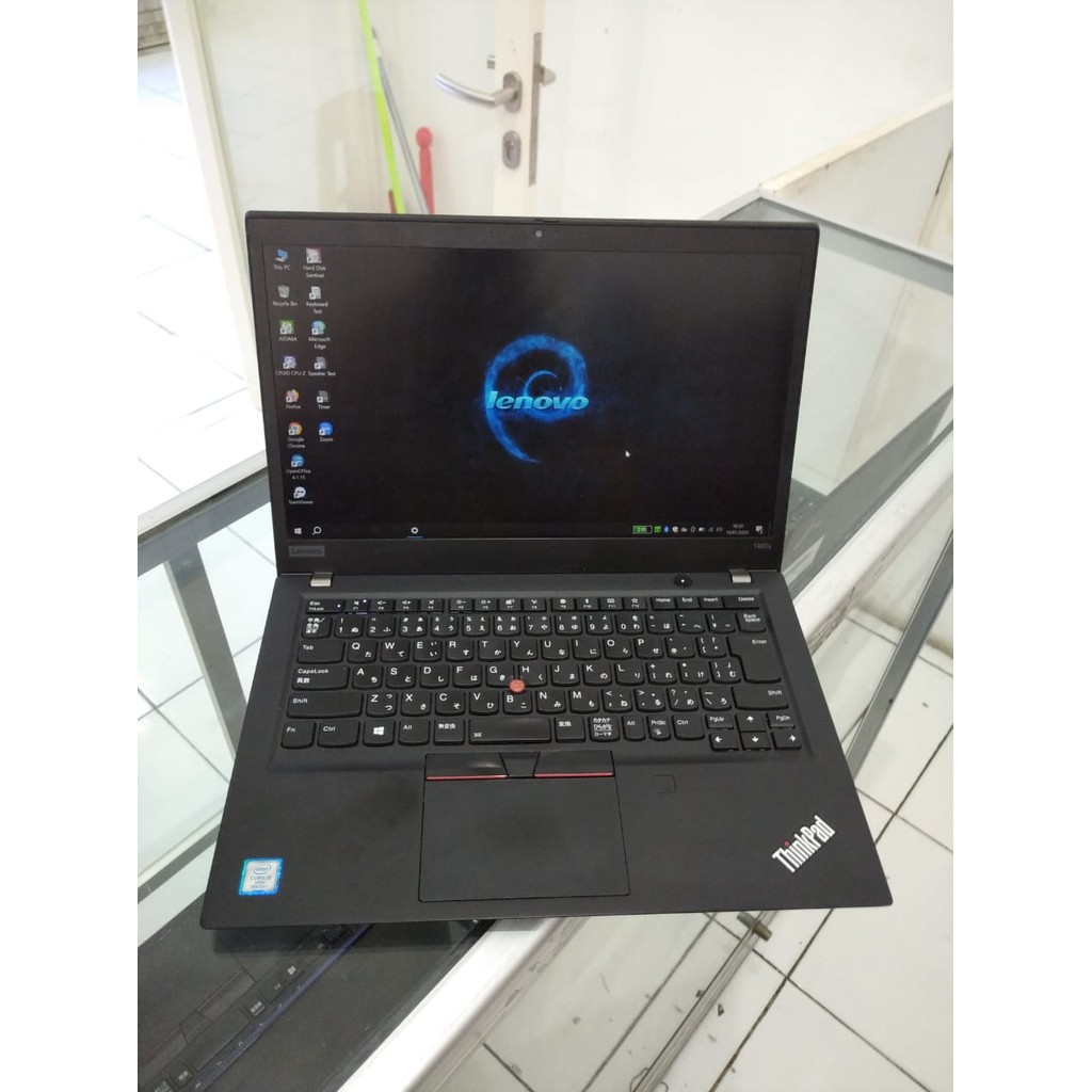Jual Lenovo T480s RAM 8GB core i5 gen8 slim elegan murah windows 10 ssd ...