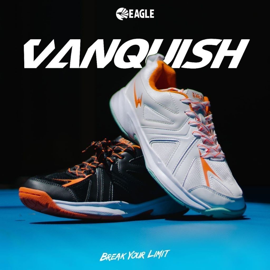 Jual Eagle Sepatu Bulutangkis Vanquish Badminton Shoes Unisex | Shopee Indonesia